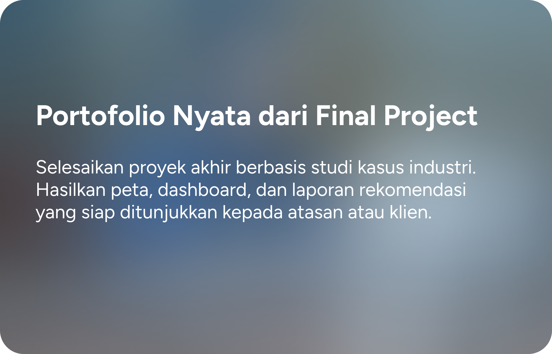 Kuasai Location Analytics untuk Karier dan Projectmu Berikutnya | MAPID